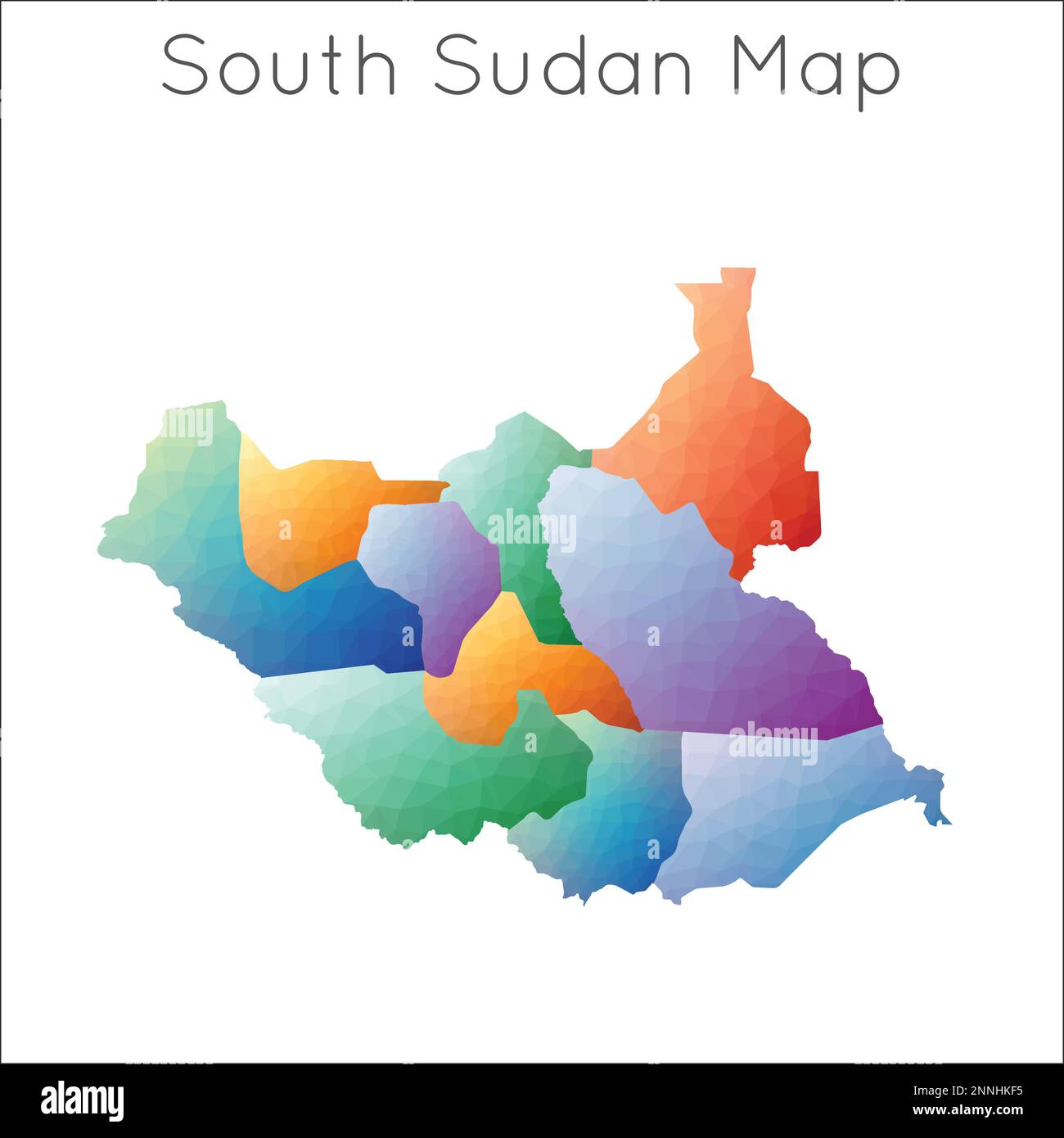 Map of juba Stock Vector Images - Alamy