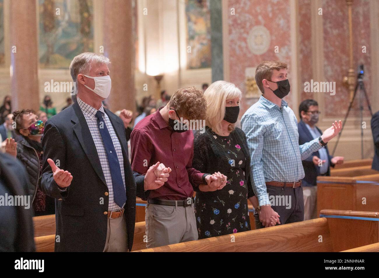 Photo by: Mihoko Owada/STAR MAX/IPx 2021 4/4/21 People celebrate Easter ...