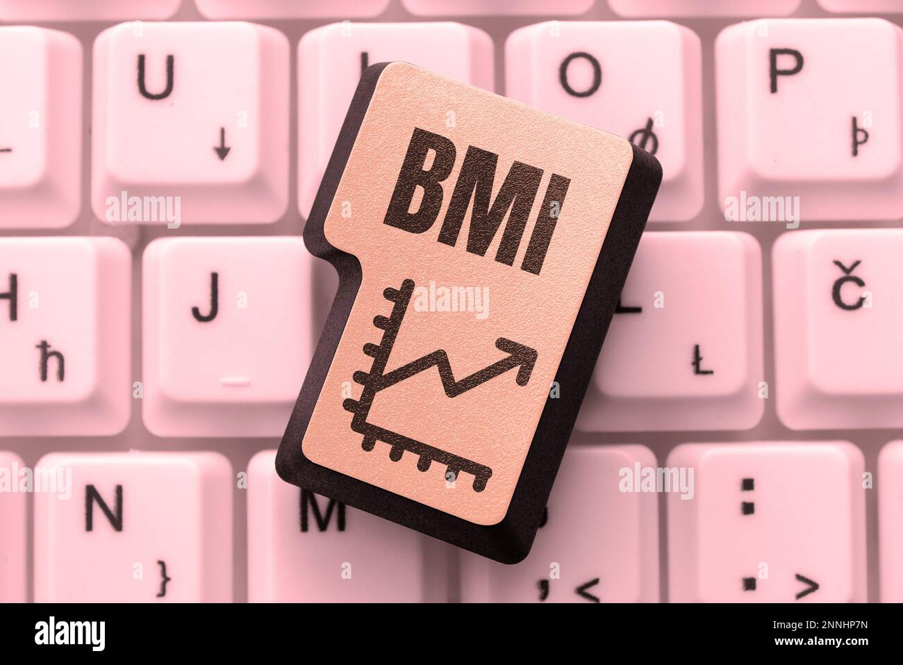 Handwriting text Bmi. Concept meaning Method of estimating body fat ...