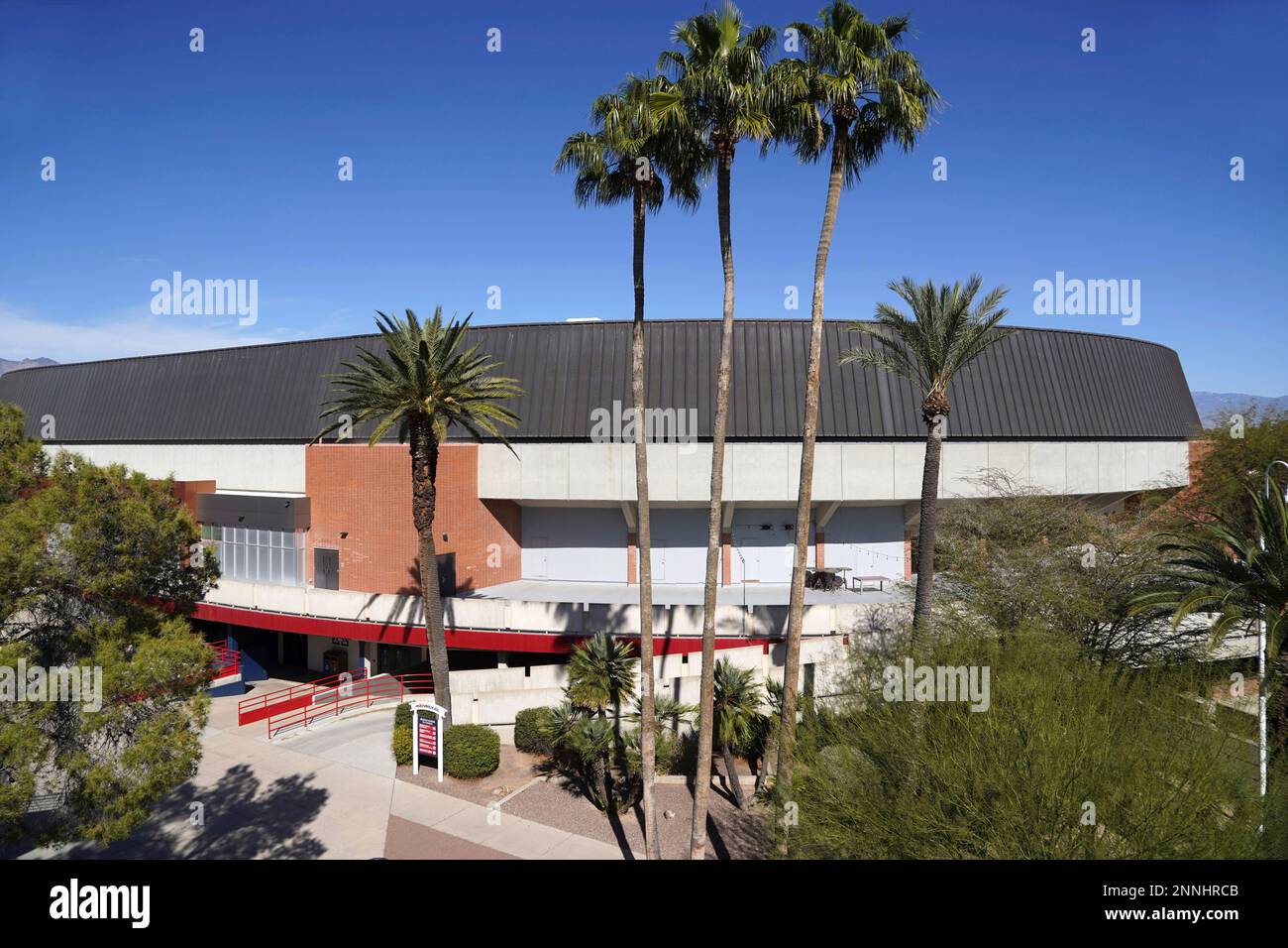 A general overall view of the McKale Center on the campus of the ...