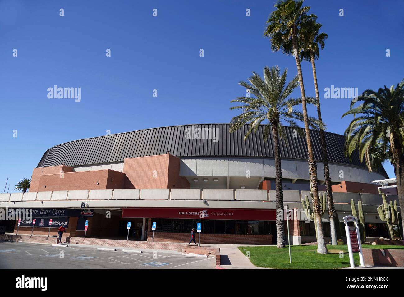 A general overall view of the McKale Center on the campus of the ...