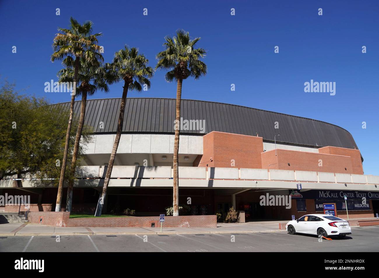 A general overall view of the McKale Center on the campus of the ...