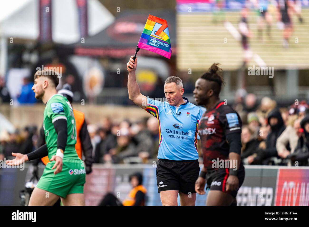 LONDON, UNITED KINGDOM. 25th, Feb 2023. Assistant Referee: George ...