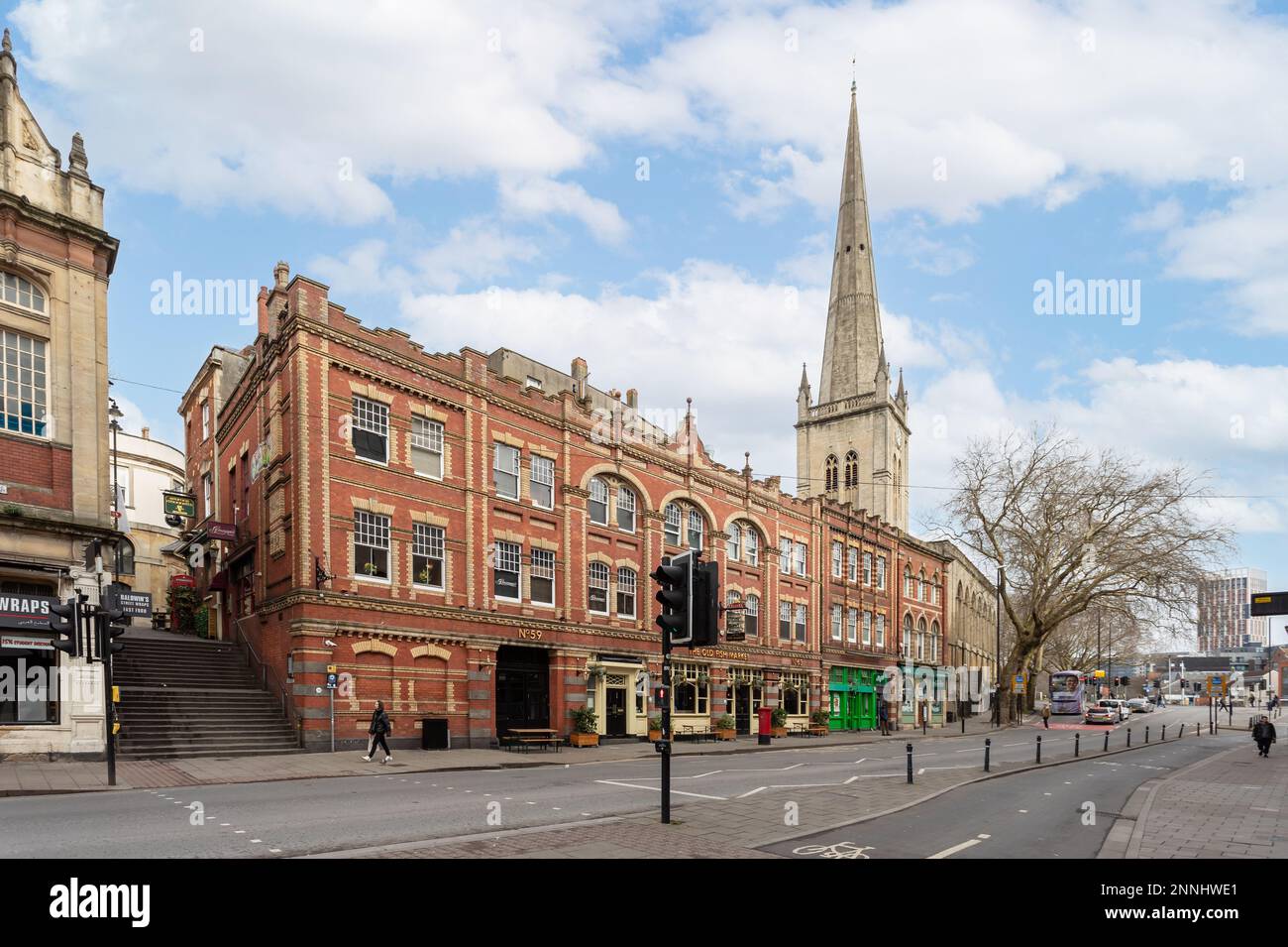 The Old Fish Market pub in Baldwin Street, Bristol, UK on 25 february ...