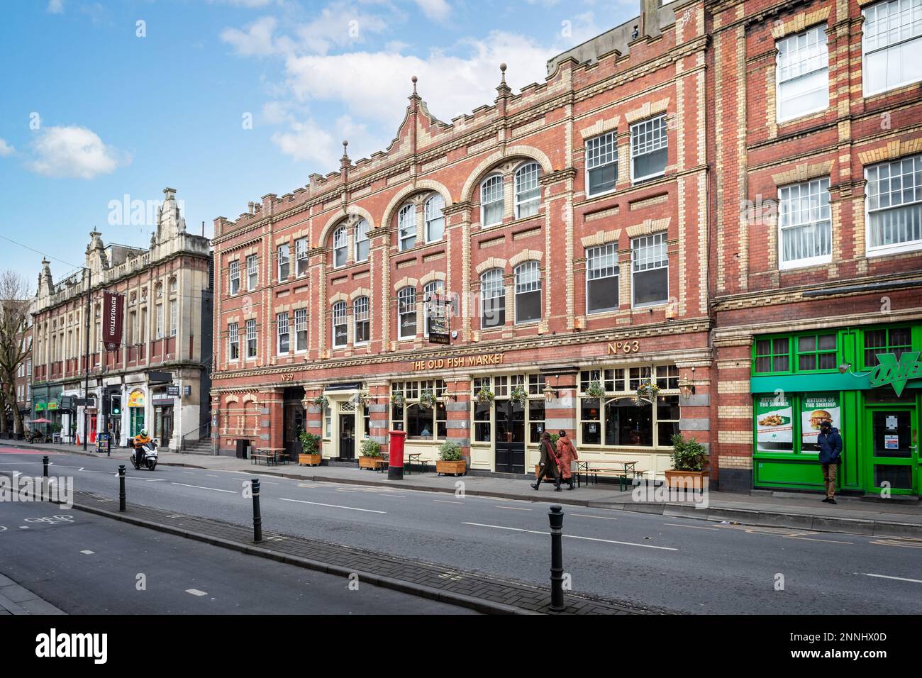 The Old Fish Market pub in Baldwin Street, Bristol, UK on 25 february ...