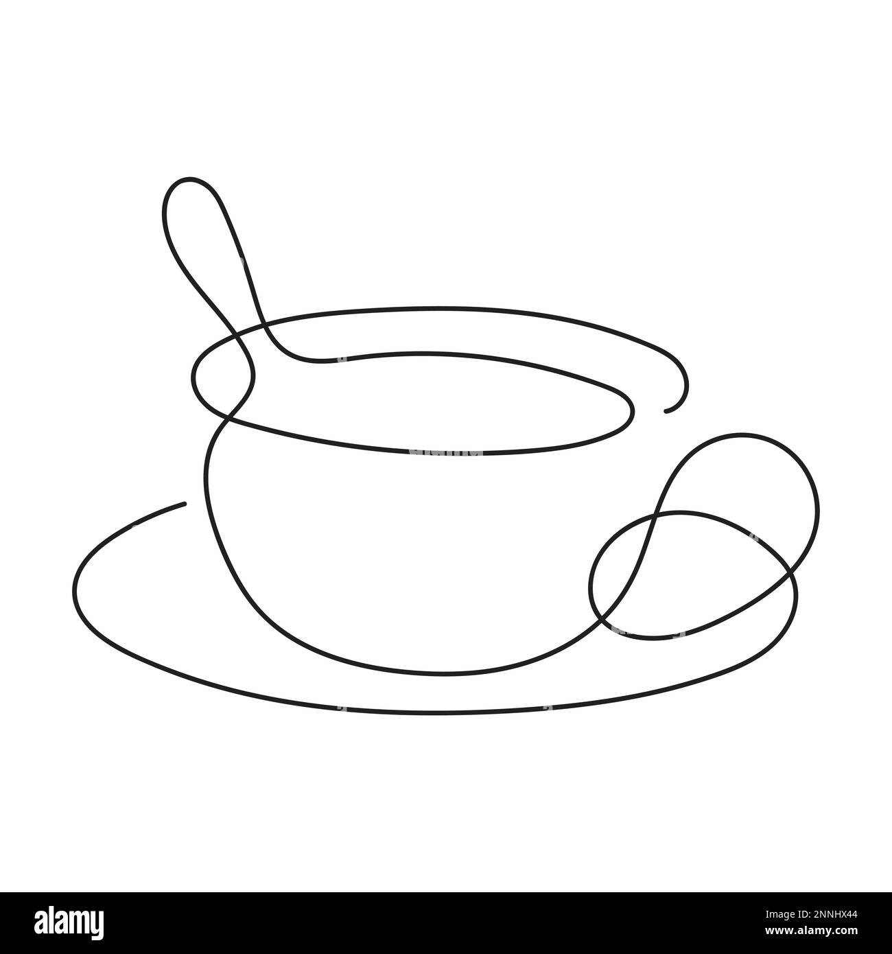 One line drawing Stock Vector Image & Art - Alamy