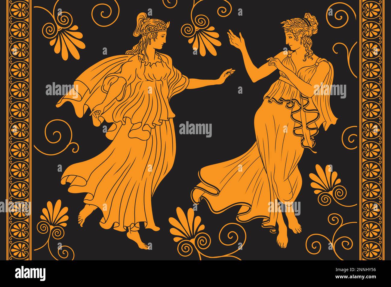 Vector Greek women Stock Vector Image & Art - Alamy