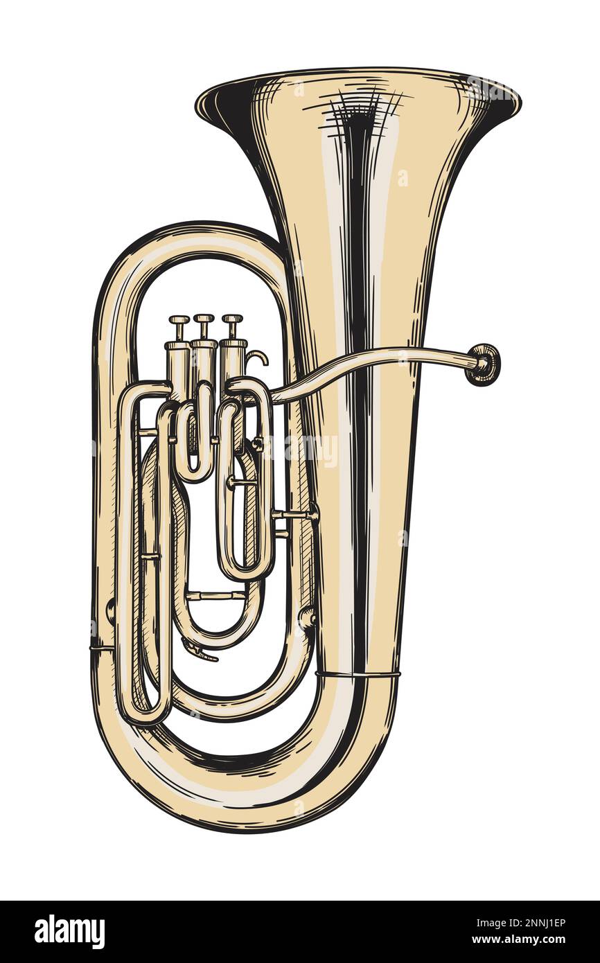 Musical instrument trumpet Stock Vector Image & Art - Alamy