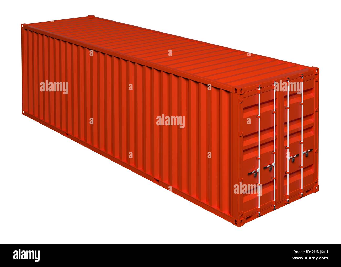 Large port with railway Cut Out Stock Images & Pictures - Alamy