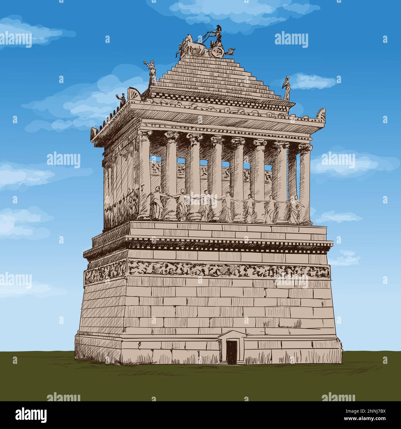 Amphitheater architect architecture Stock Vector Images - Alamy