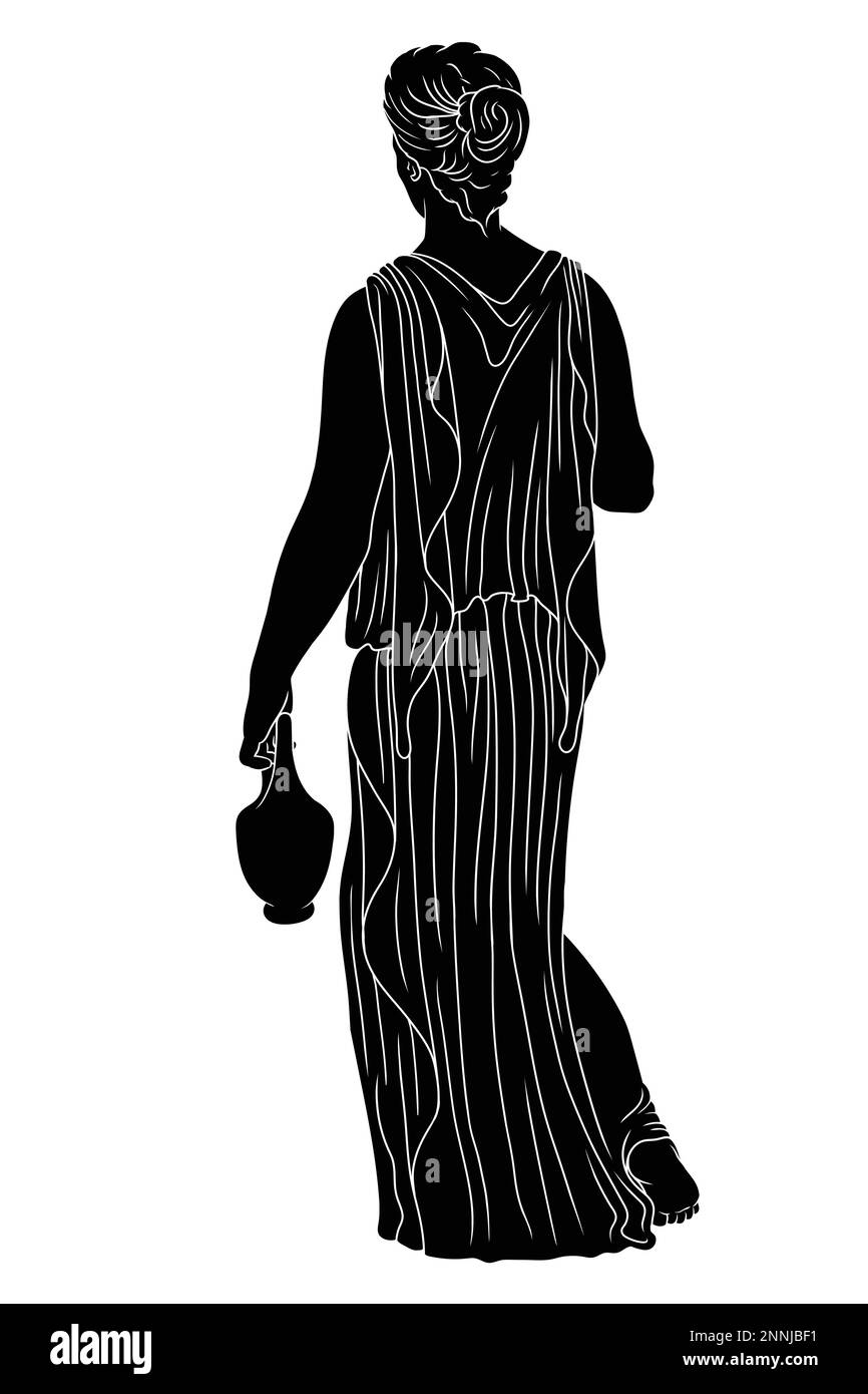 Greek figure standing Stock Vector Images - Alamy