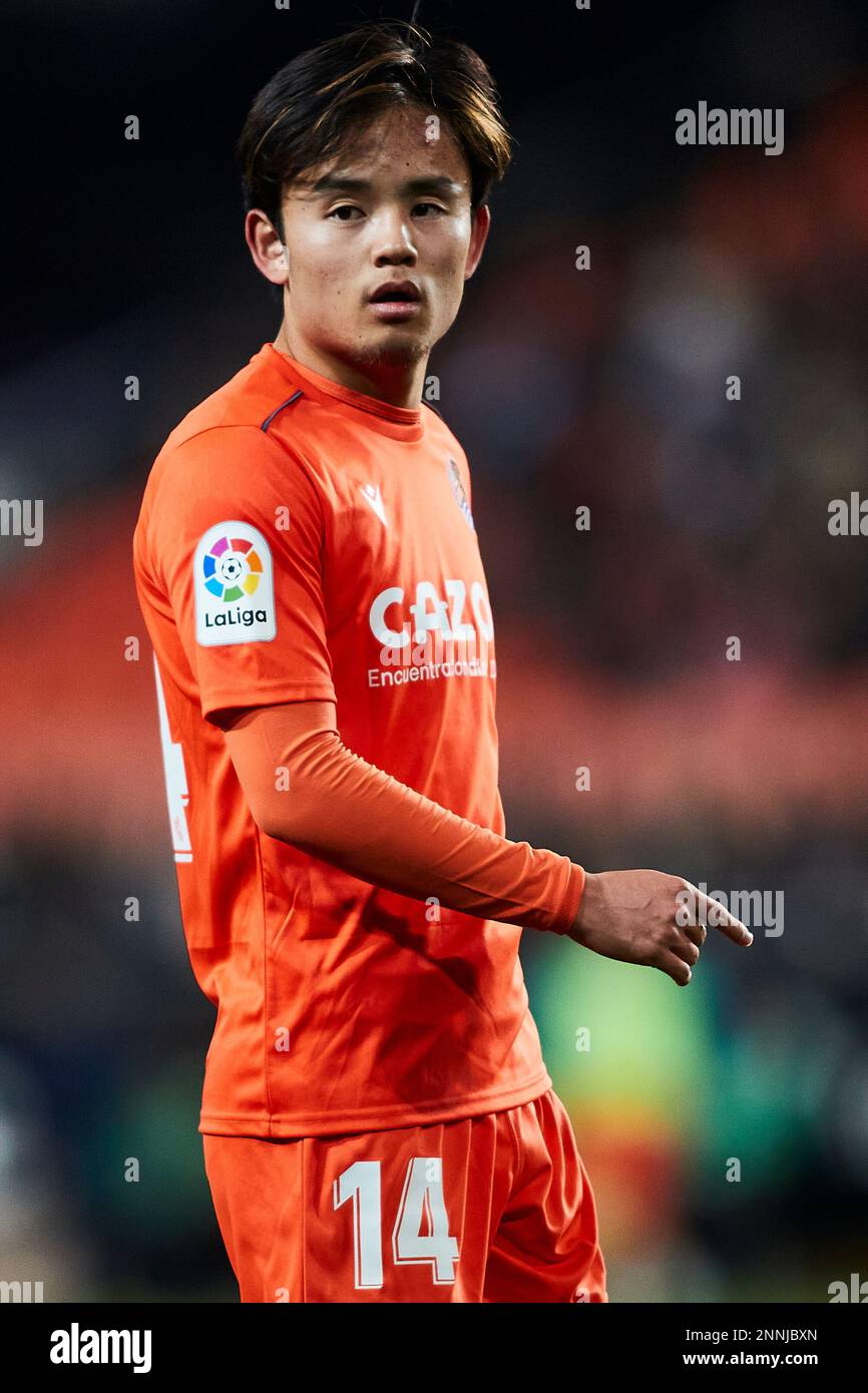 Takefusa Kubo of Real Sociedad Stock Photo - Alamy