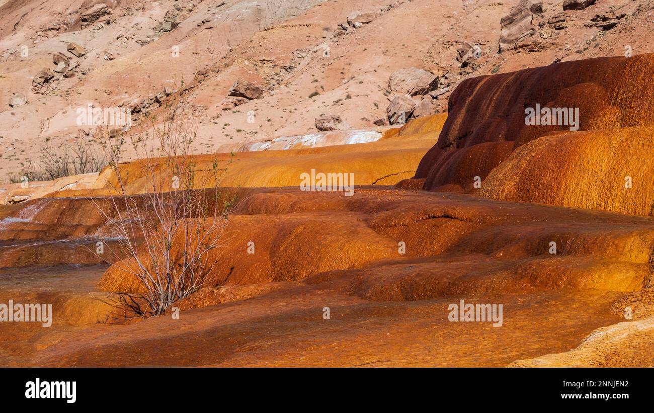 Crystal Geyser near Green River, Utah Stock Photo - Alamy