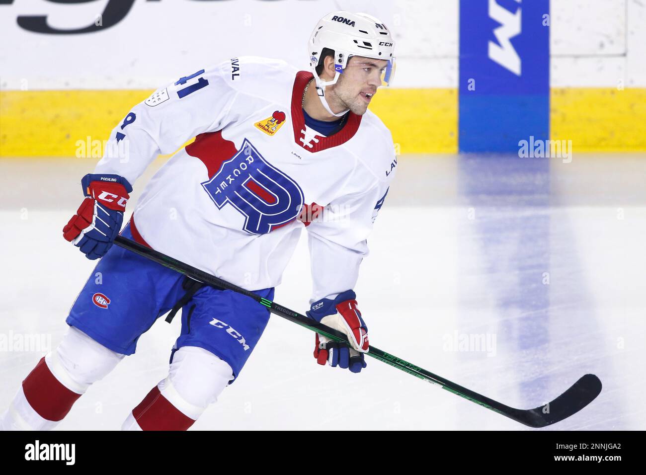 AHL (American Hockey League) profile photo on Laval Rocket player Ryan ...