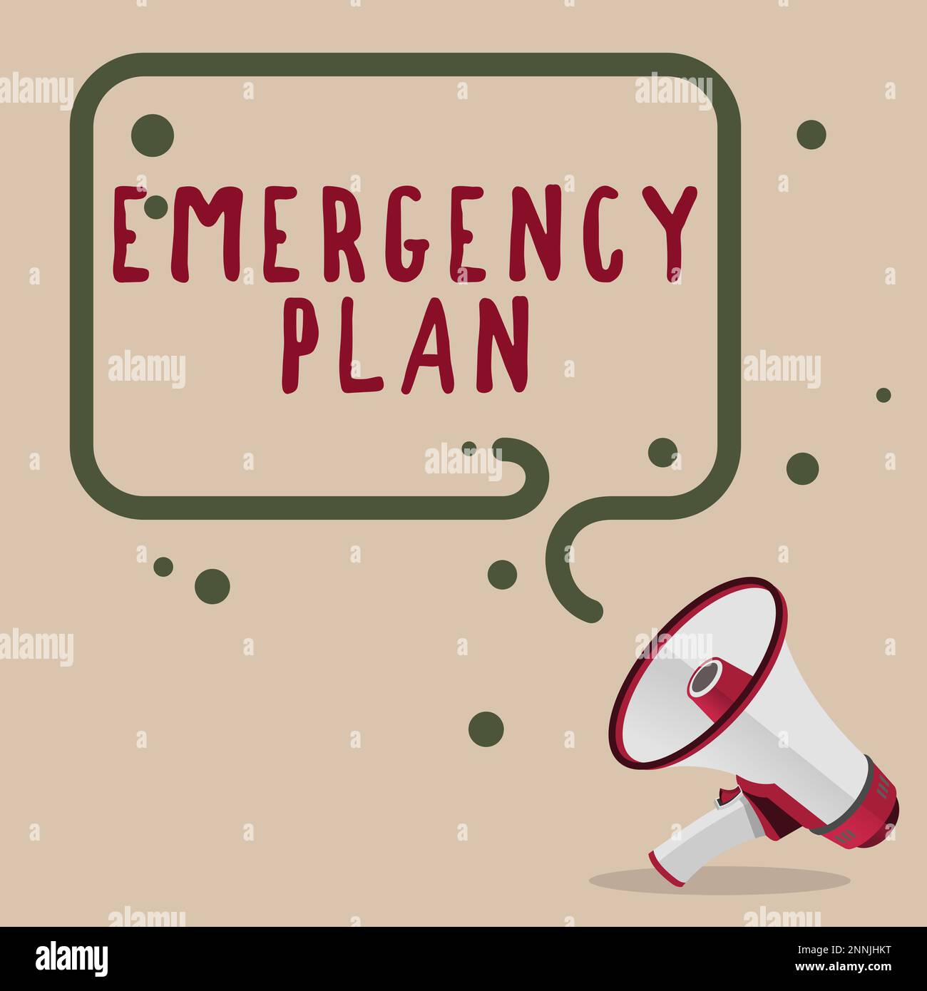 Emergency Plan Sign