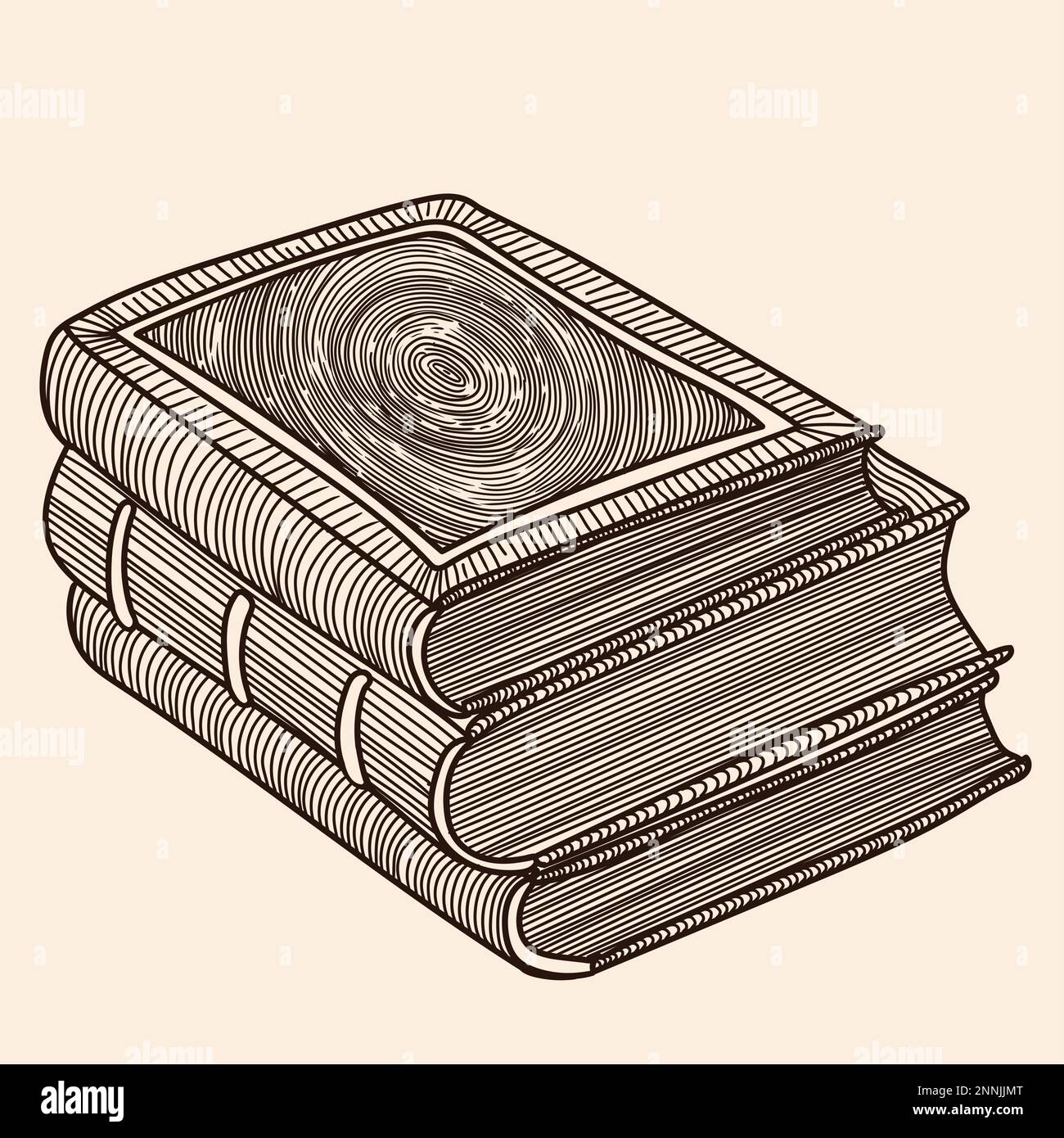 Hardcover book home Stock Vector Images - Alamy