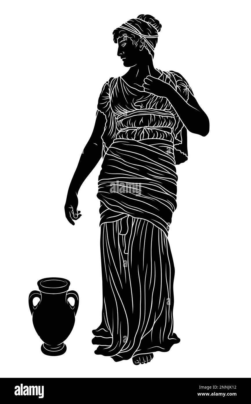 Vector Greek women Stock Vector Image & Art - Alamy