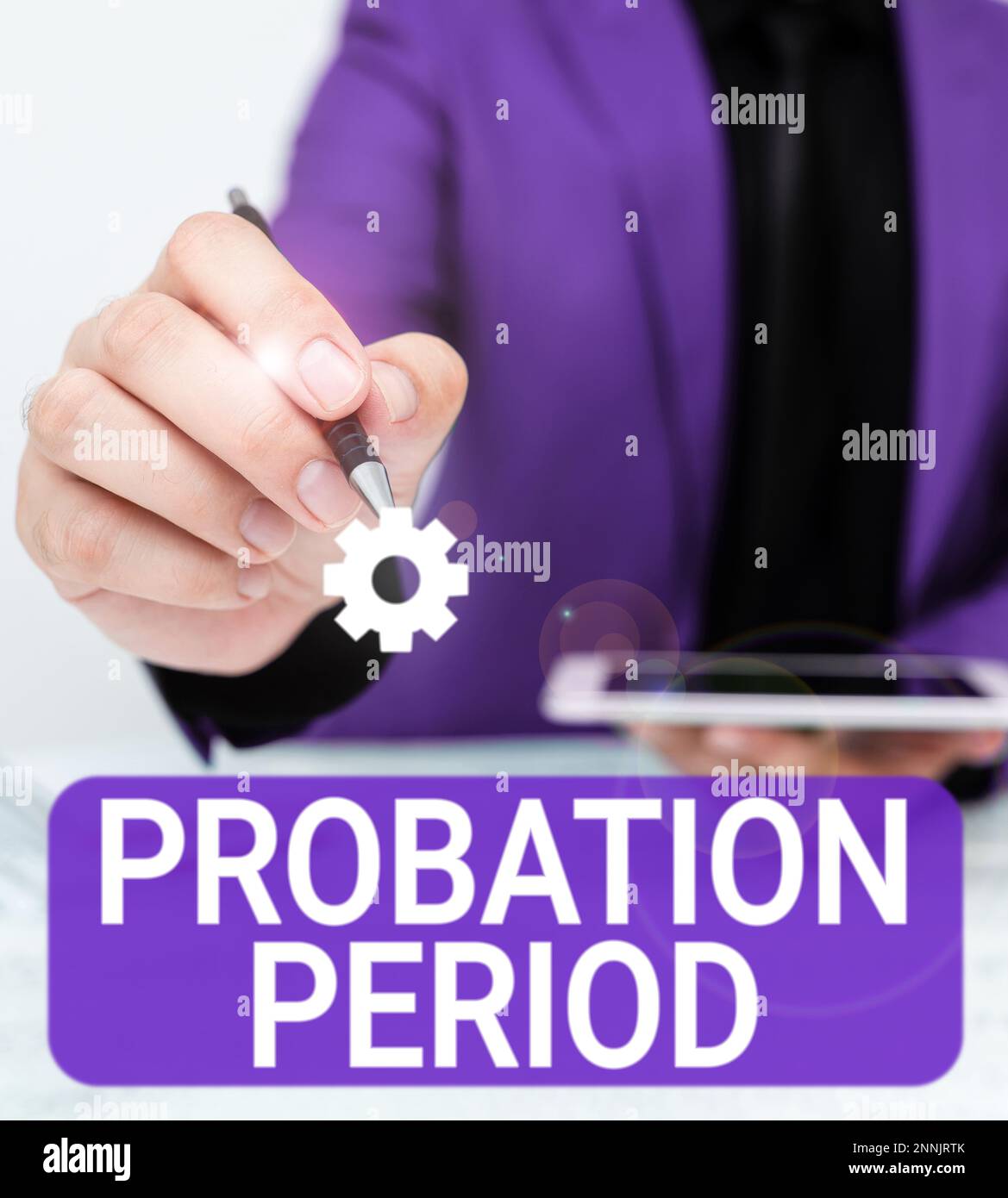 Conceptual display Probation Period. Business concept focused and ...
