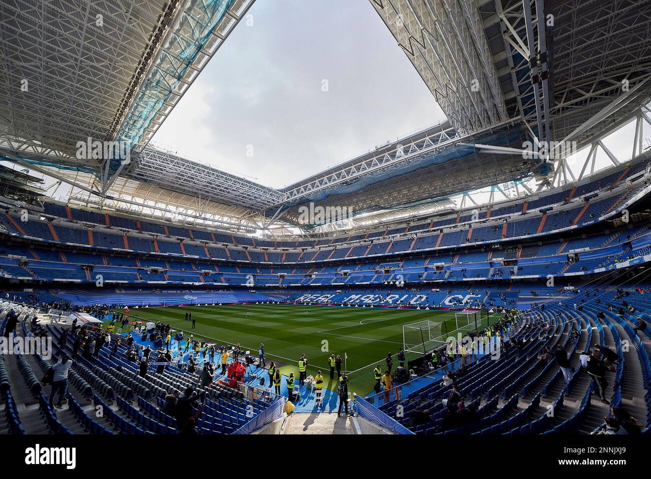 Stadium santiago bernabeu general view hi-res stock photography and ...