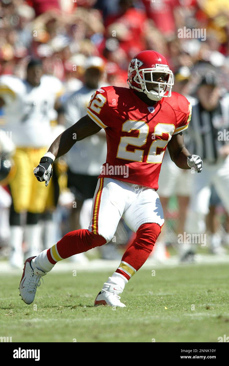 14 Sept 2003: DB Dexter McCleon of the Kansas City Chiefs in the Kansas ...