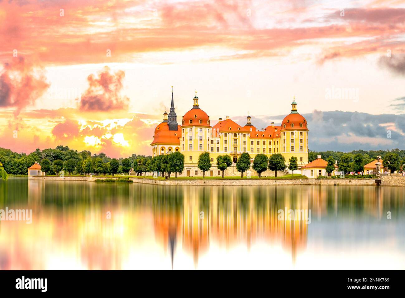 Castle Moritzburg, Saxony, Germany Stock Photo - Alamy