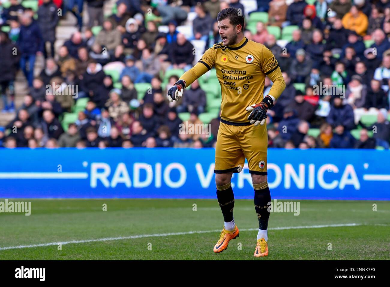 Goalkeeper stijn van gassel of excelsior rotterdam hi-res stock ...