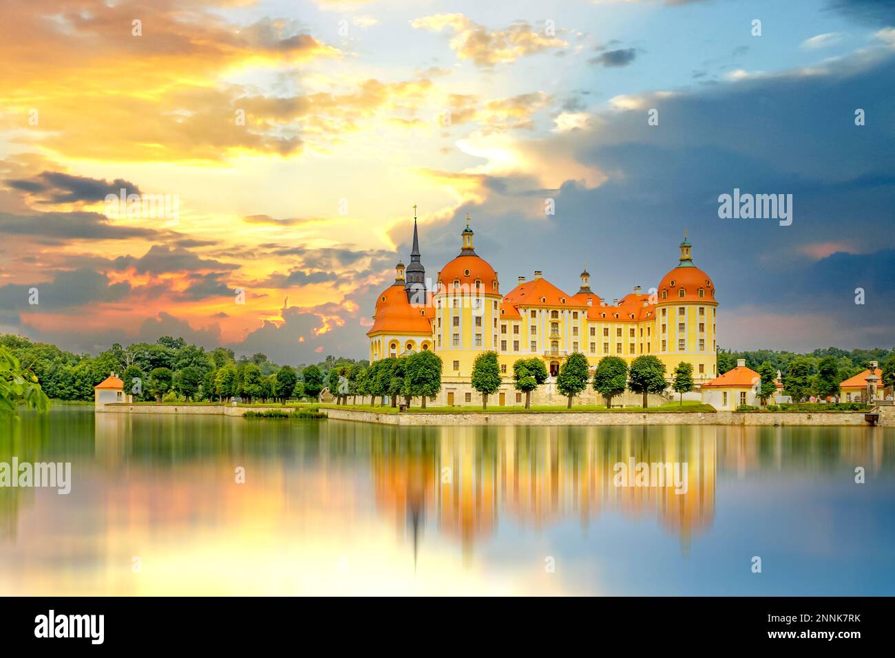 Castle Moritzburg, Saxony, Germany Stock Photo - Alamy