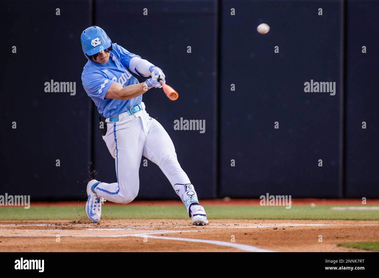 February 24, 2023: North Carolina Tar Heels infielder Mac Horvath (10 ...