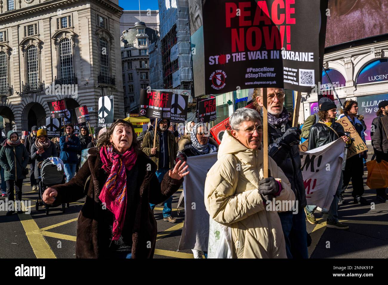 Campaign for Nuclear Disarmament (CND) and Stop the War coalition ...