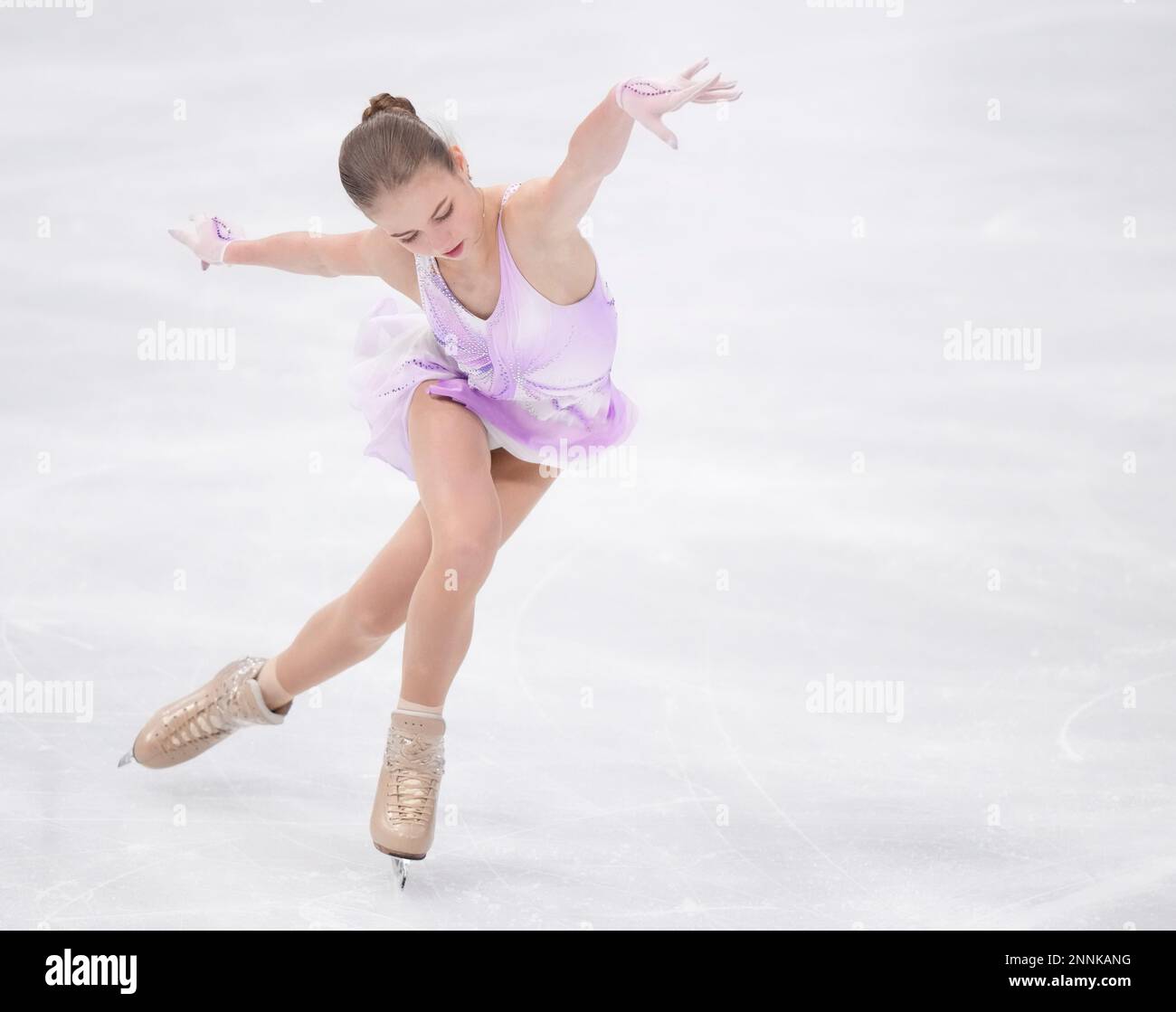 Alexandra TRUSOVA of Russia performs during Ladies Short Program of the ...
