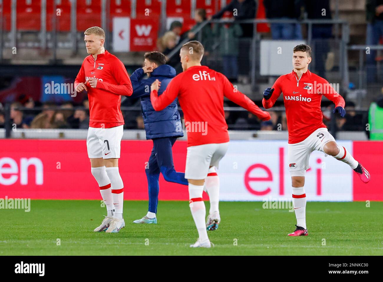 25-02-2023: Sport: AZ v Cambuur ALKMAAR, NETHERLANDS - FEBRUARY 25 ...
