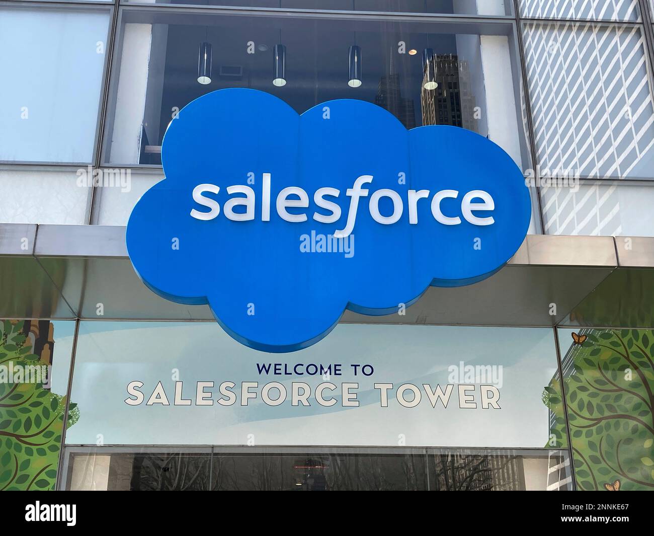 Photo by: STRF/STAR MAX/IPx 2021 3/23/21 Salesforce Tower is seen in ...