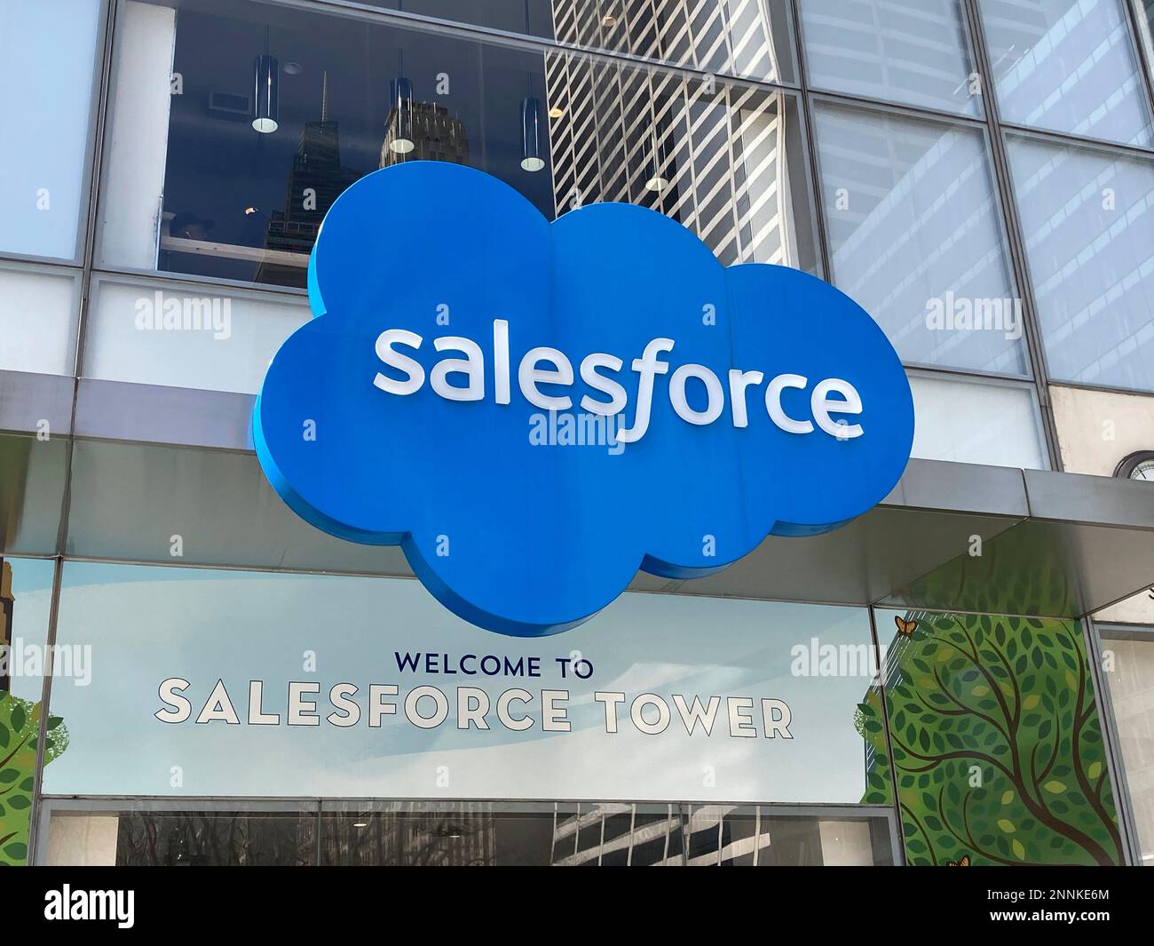 Photo by: STRF/STAR MAX/IPx 2021 3/23/21 Salesforce Tower is seen in ...