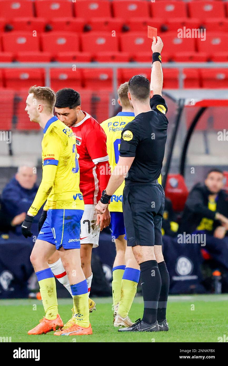 25-02-2023: Sport: AZ v Cambuur ALKMAAR, NETHERLANDS - FEBRUARY 25 ...