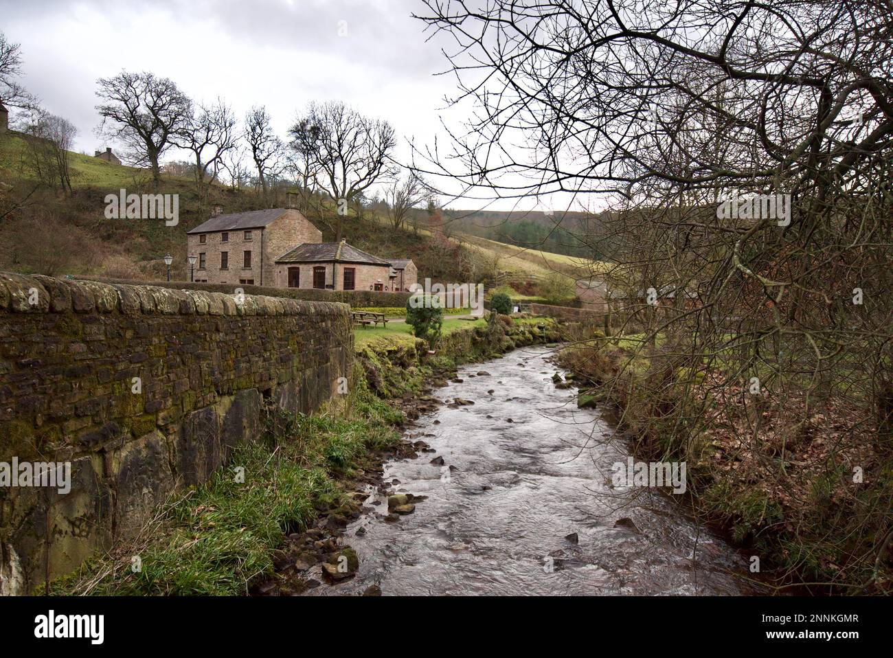 The Farmhouse at Gradbach Mill, a former silk & flax Mill along the ...