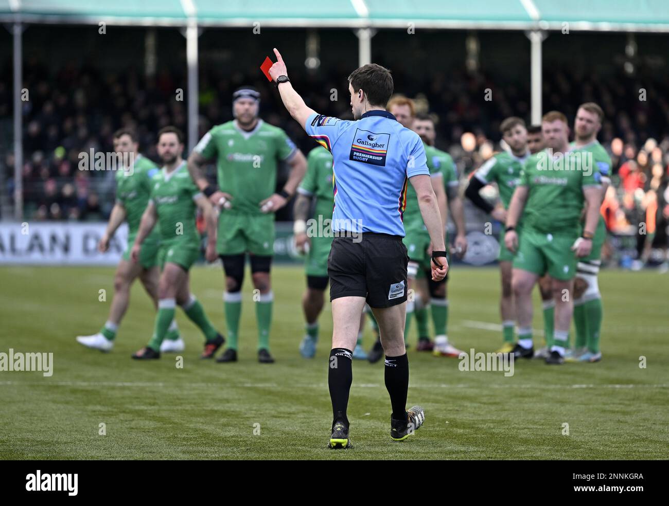 Barnet, United Kingdom. 25th Feb, 2023. Premiership Rugby. Saracens V ...