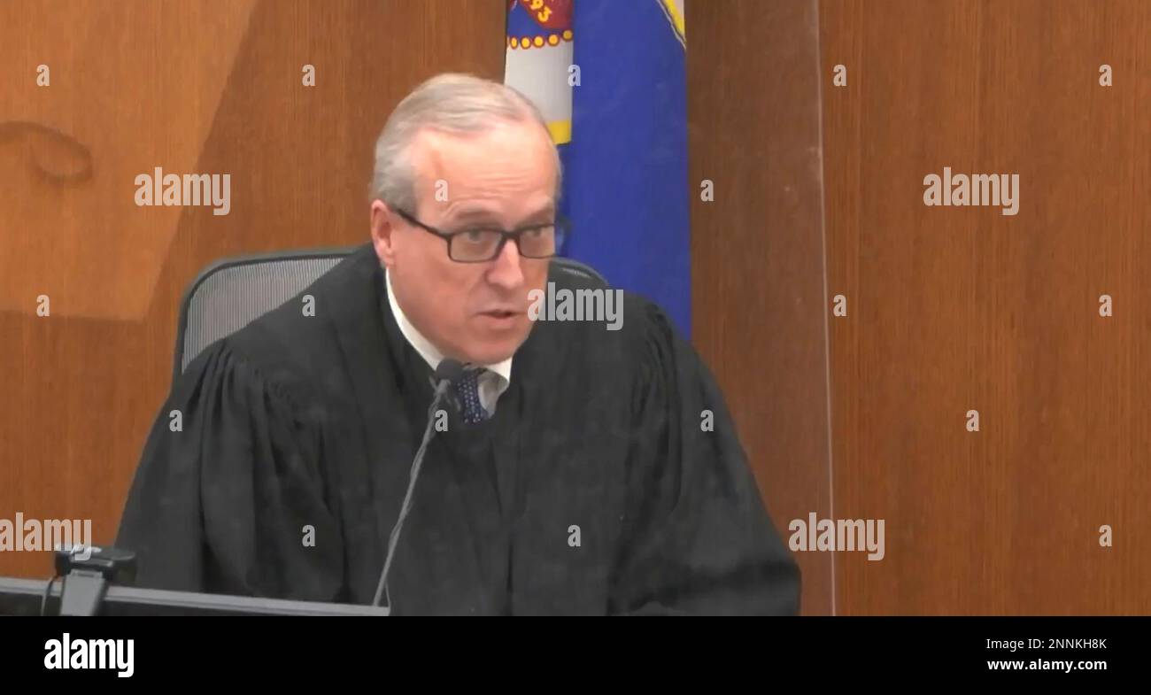 In this image taken from video, Hennepin County Judge PeterCahill ...