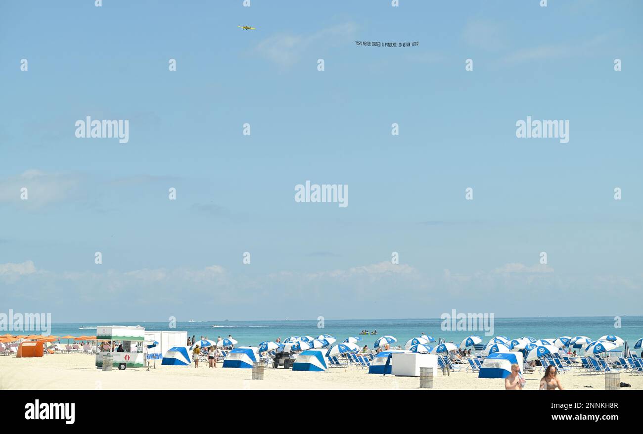 Photo by: PETA/STAR MAX/IPx 2021 3/20/21 During spring break, PETA ...