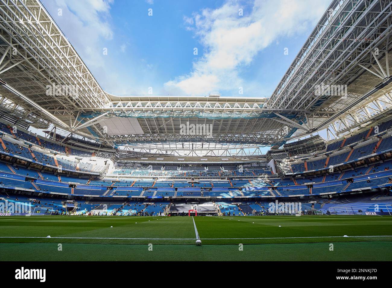 Stadium santiago bernabeu general view hi-res stock photography and ...