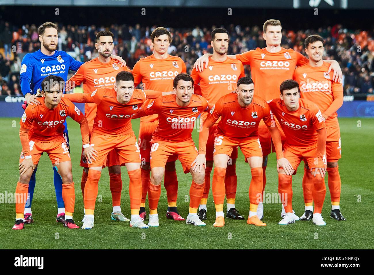 Real Sociedad players Stock Photo - Alamy