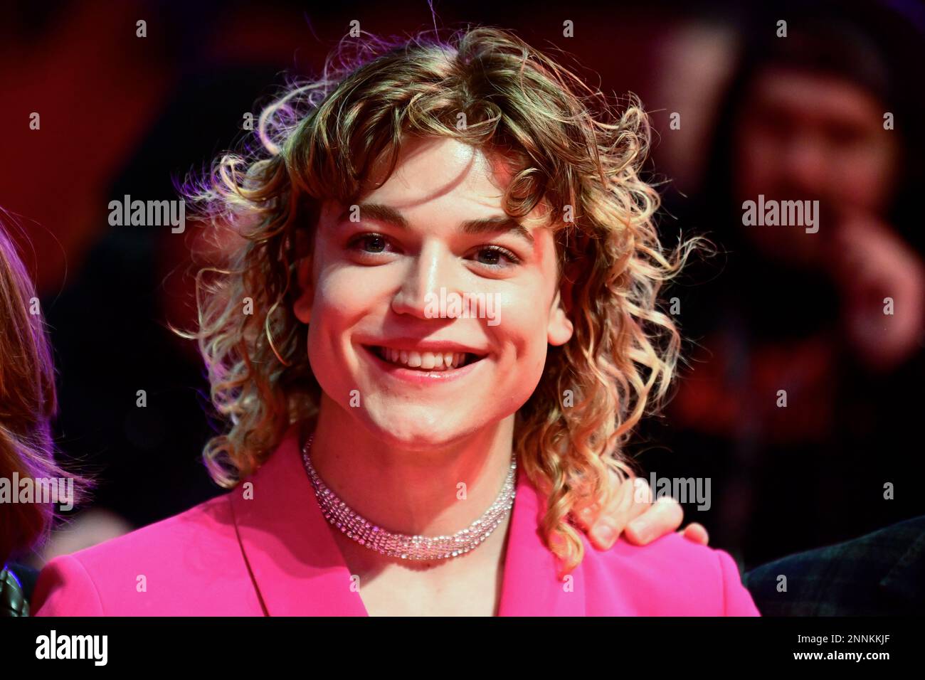 Berlin, Germany. 25th Feb, 2023. Actress Thea Ehre arrives on the red ...