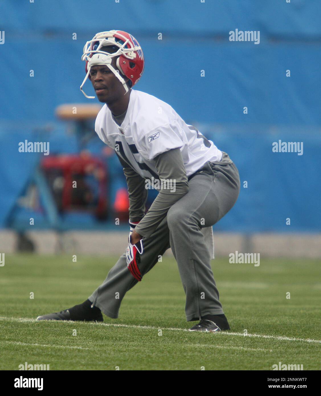 07 May 2010: Wide receiver Felton Huggins of the Buffalo Bills goes ...