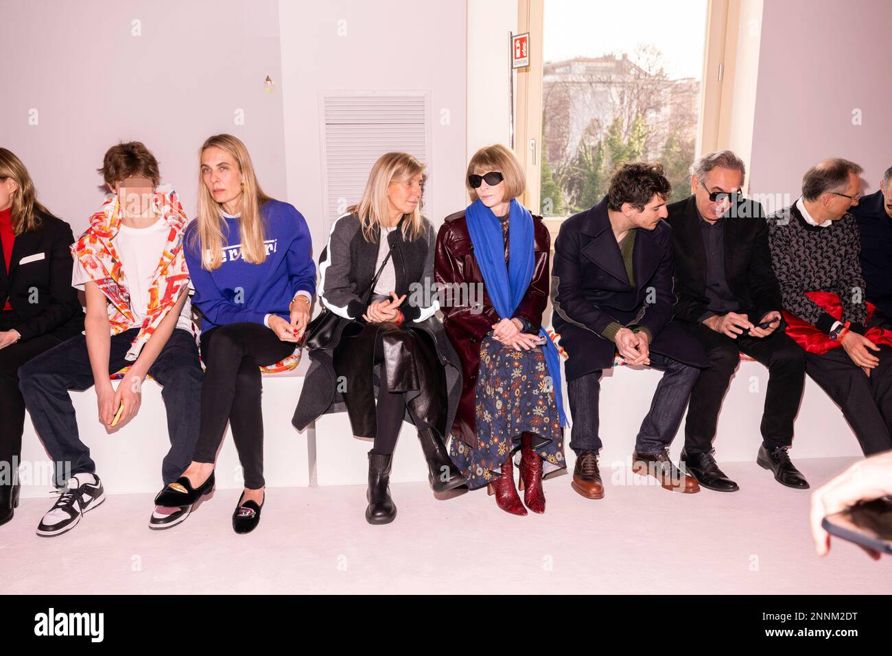 Oceano Elkann , Lavinia Elkann , Carla Liuni , Anna Wintour , Lorenzo ...