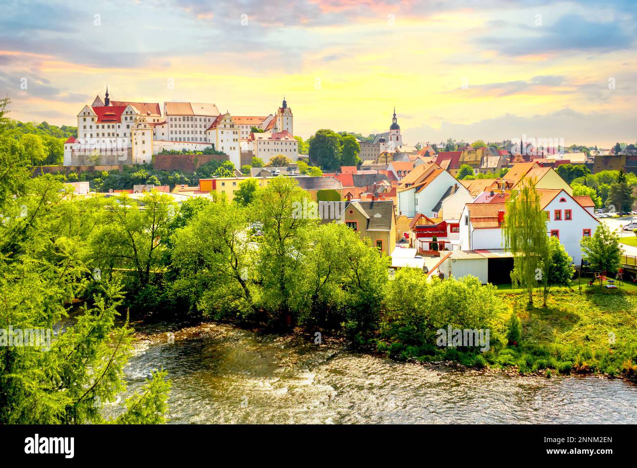 Colditz panorama hi-res stock photography and images - Alamy