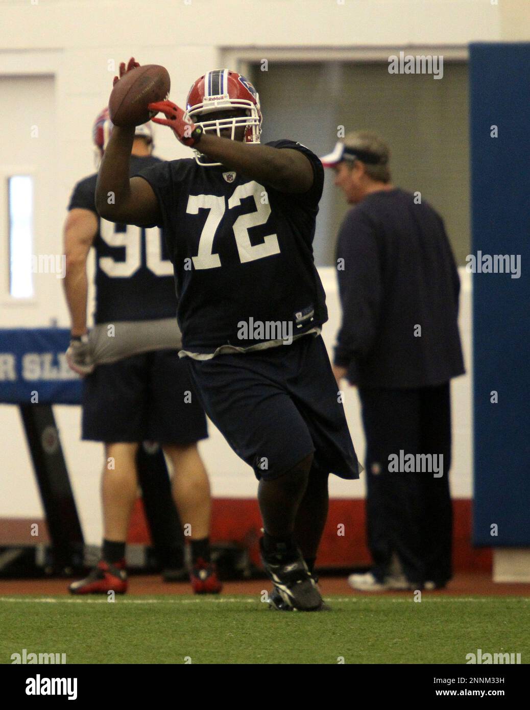 05 June 2010: Rashaad Duncan of the Buffalo Bills goes through drills ...