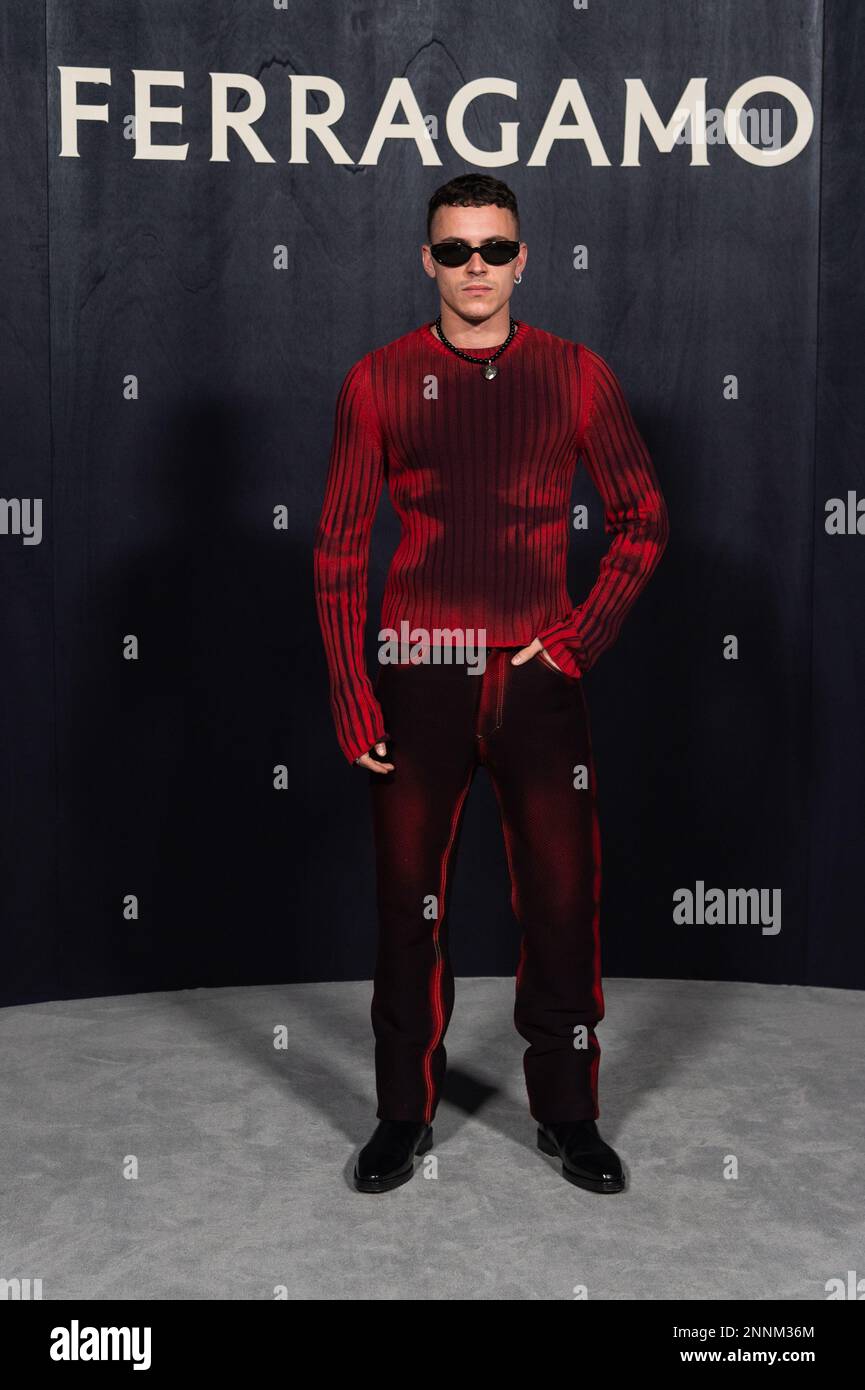 Aron Piper Milan Fashion Week Women Fall/Winter 23-24 Ferragamo Fashion ...