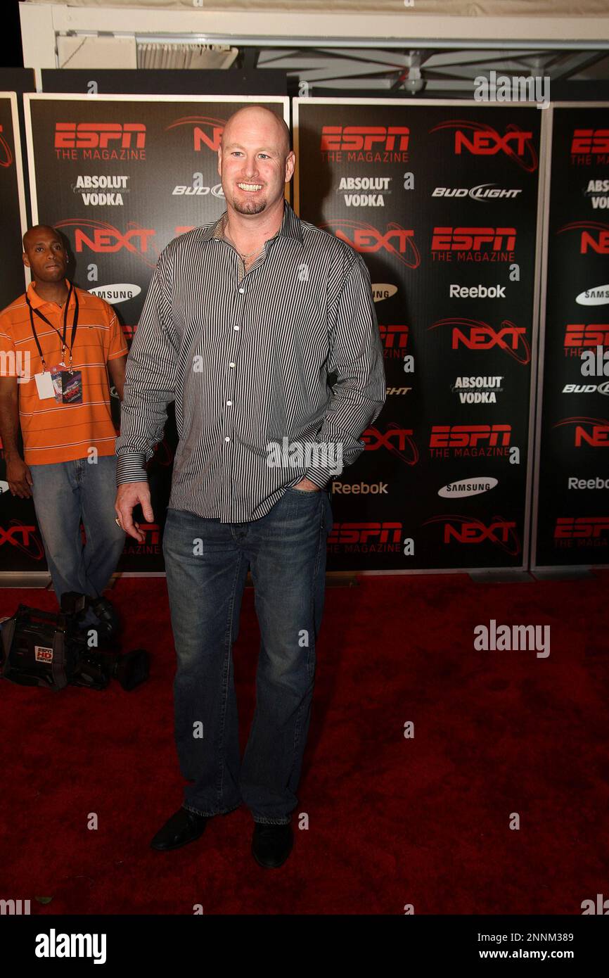 05 February 2010: Former NFL Player Trent Dilfer attends the ESPN The ...