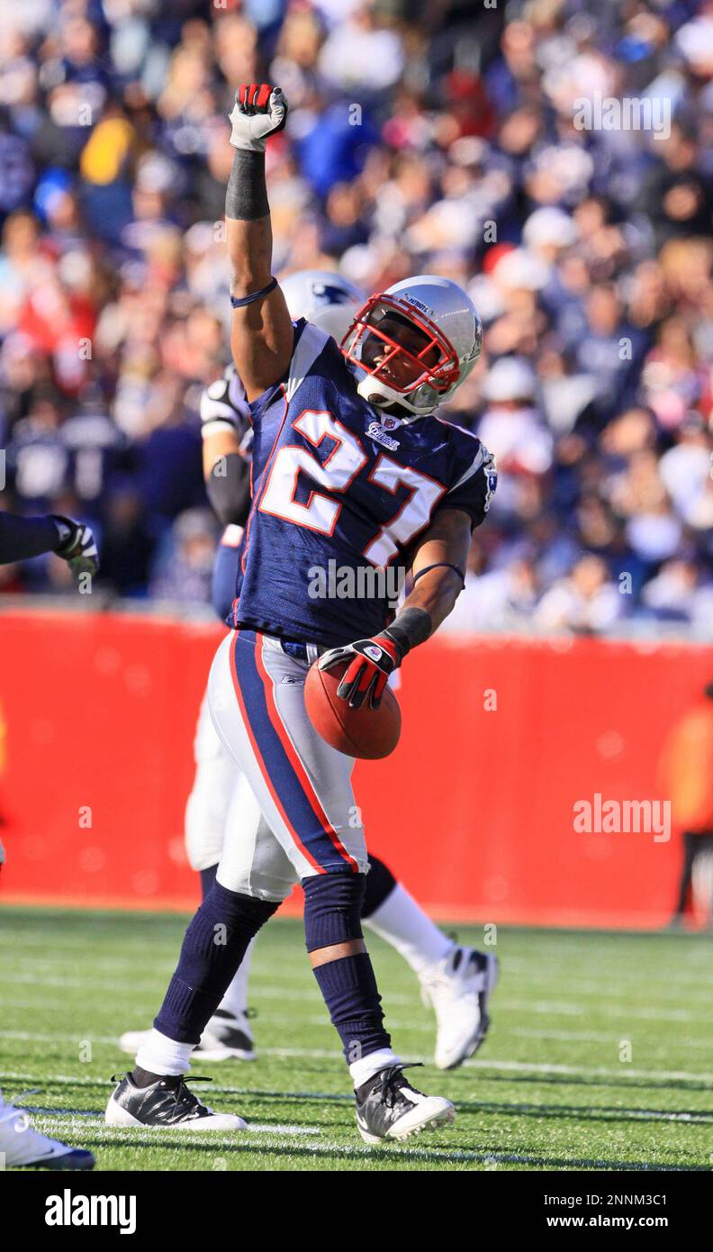 09 November 2008: New England Patriots cornerback Ellis Hobbs (27 ...