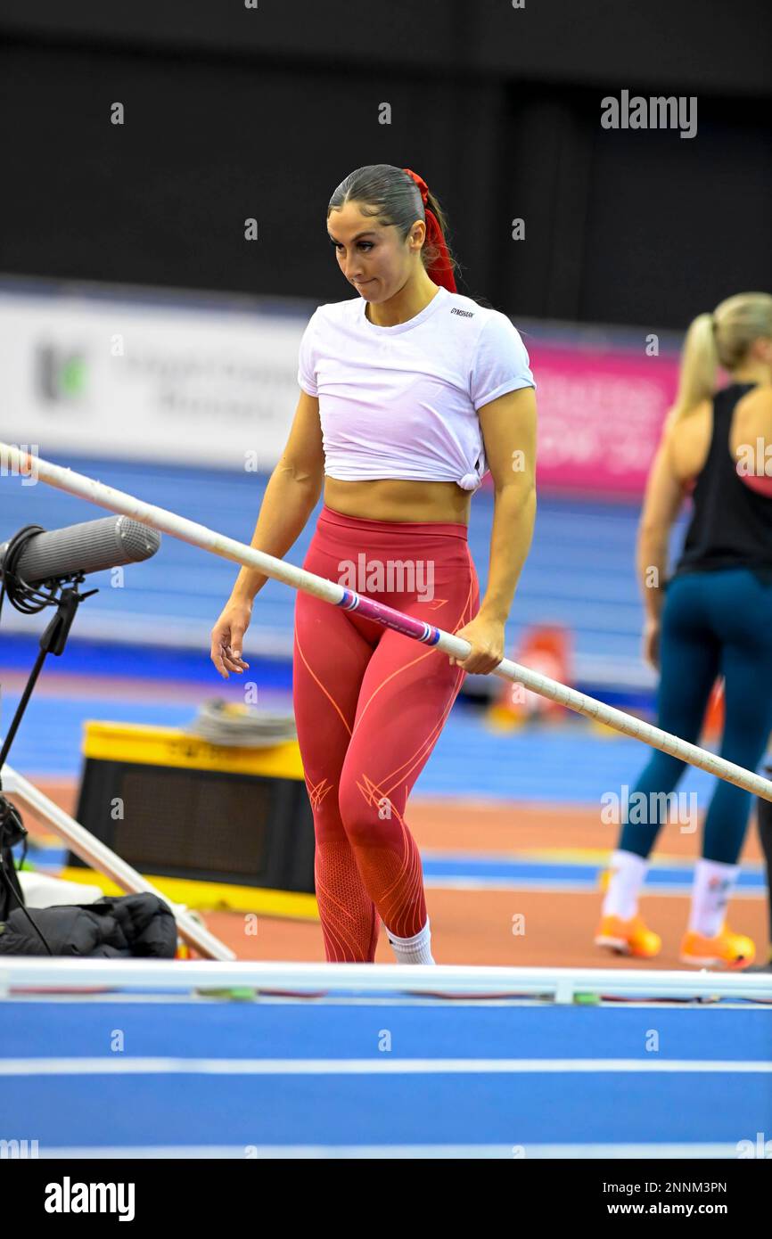 Birmingham, UK, 25 February 2023: IVE Jade GBR competes in the Women's ...