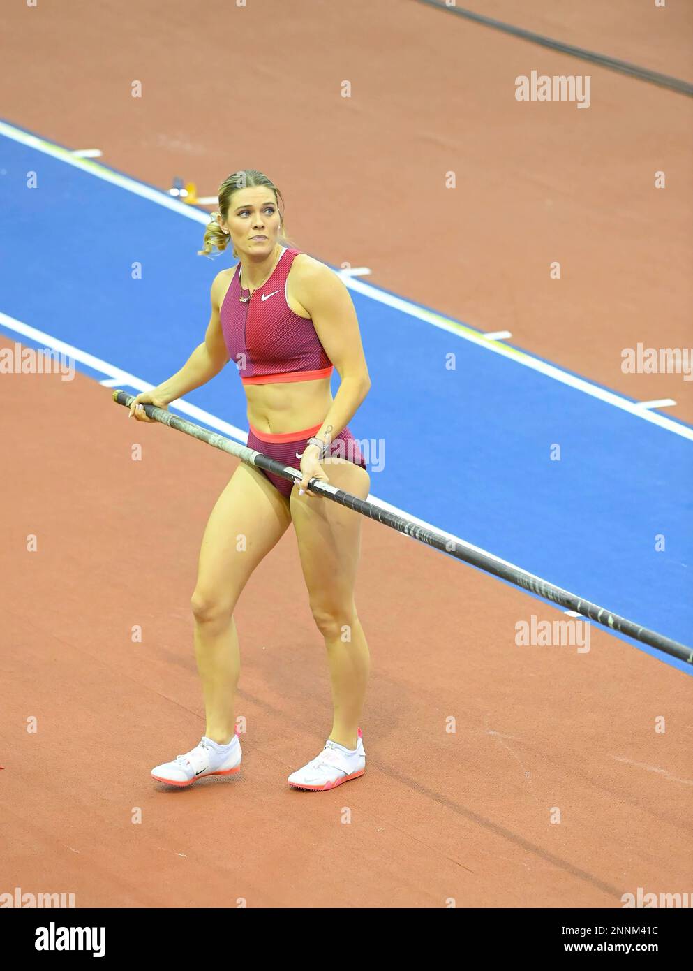 Birmingham, UK, 25 February 2023: NEWMAN Alysha CAN wins the Women's ...